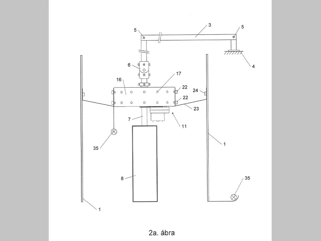 Kinematic information carrier device - Danubia